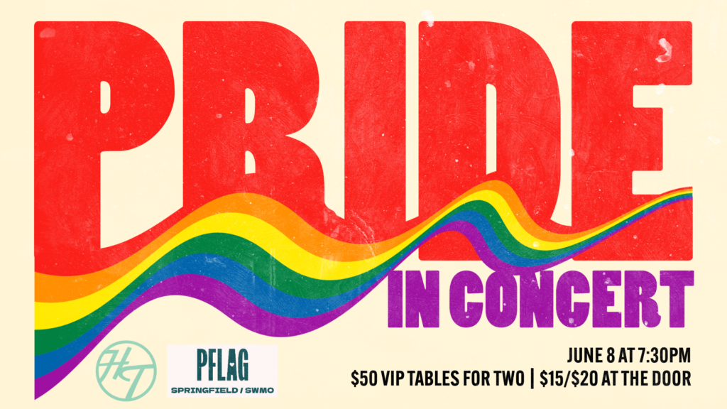 PRIDE: in Concert benefiting PFLAG of Springfield! - High Tide Theatrical